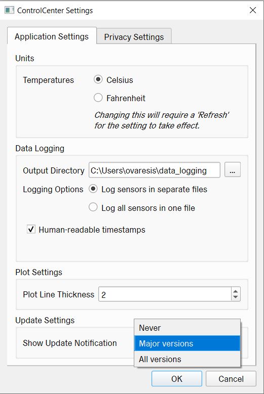 ControlCenter User Manual